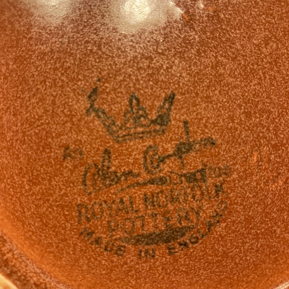 Royal Norfolk | Accents | Vintage Alan Compton Royal Norfolk Pottery ...